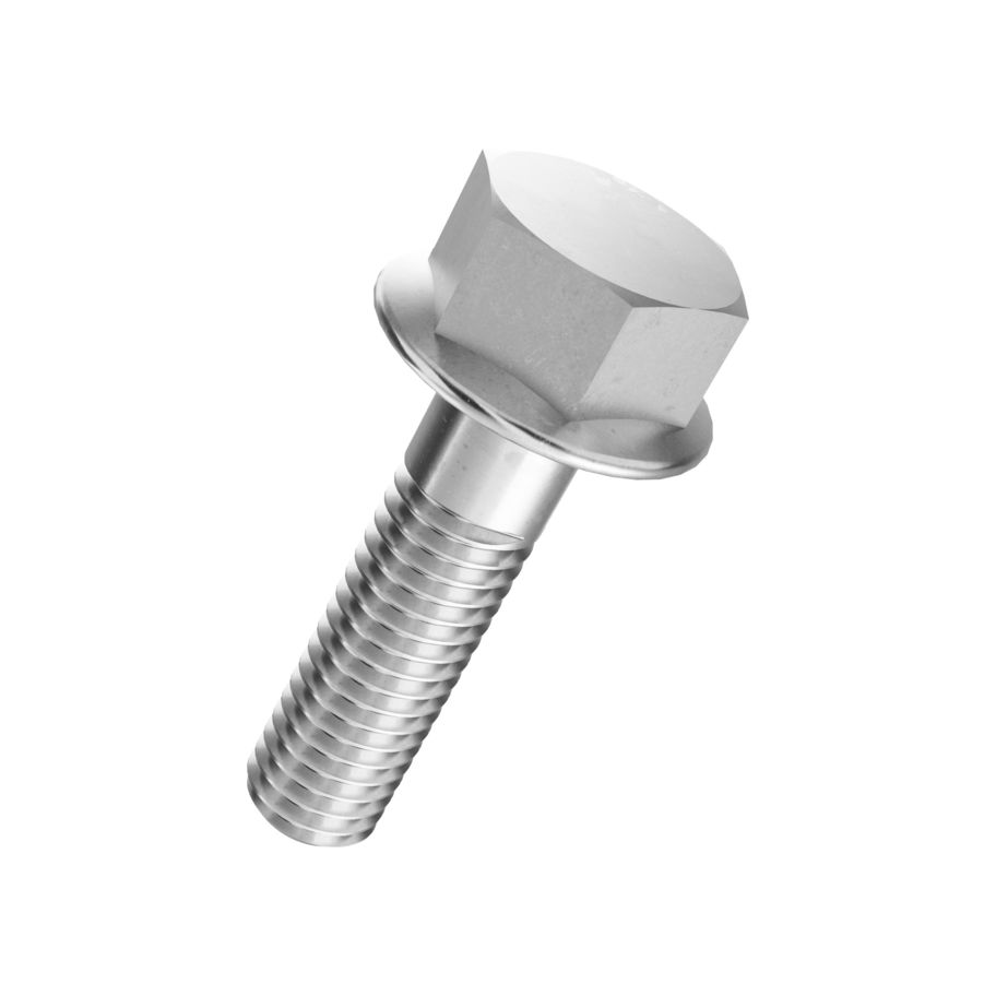 Sechskant Schrauben Mit Flansch DIN EN 1665 A2 M6x10 Mm SFS