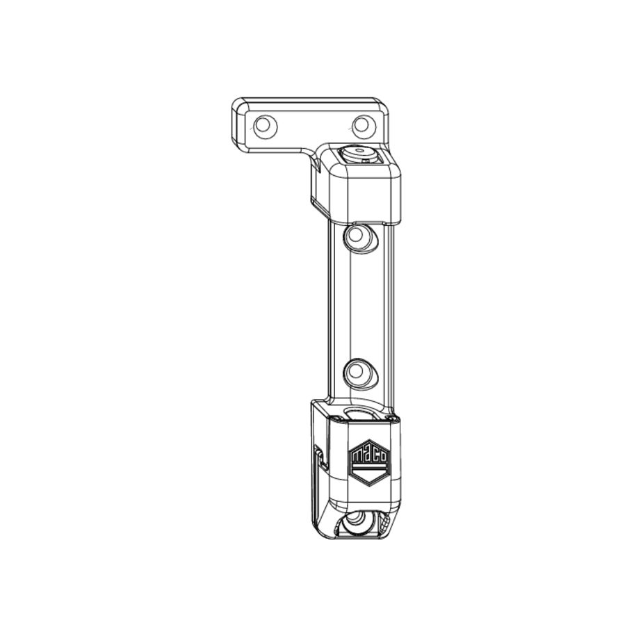 maco shears bearing Mammut 220kg load bearing 9mm offset 9+13mm left | SFS maco shears bearing Mammut 220kg load bearing 9mm offset 9+13mm left | SFS